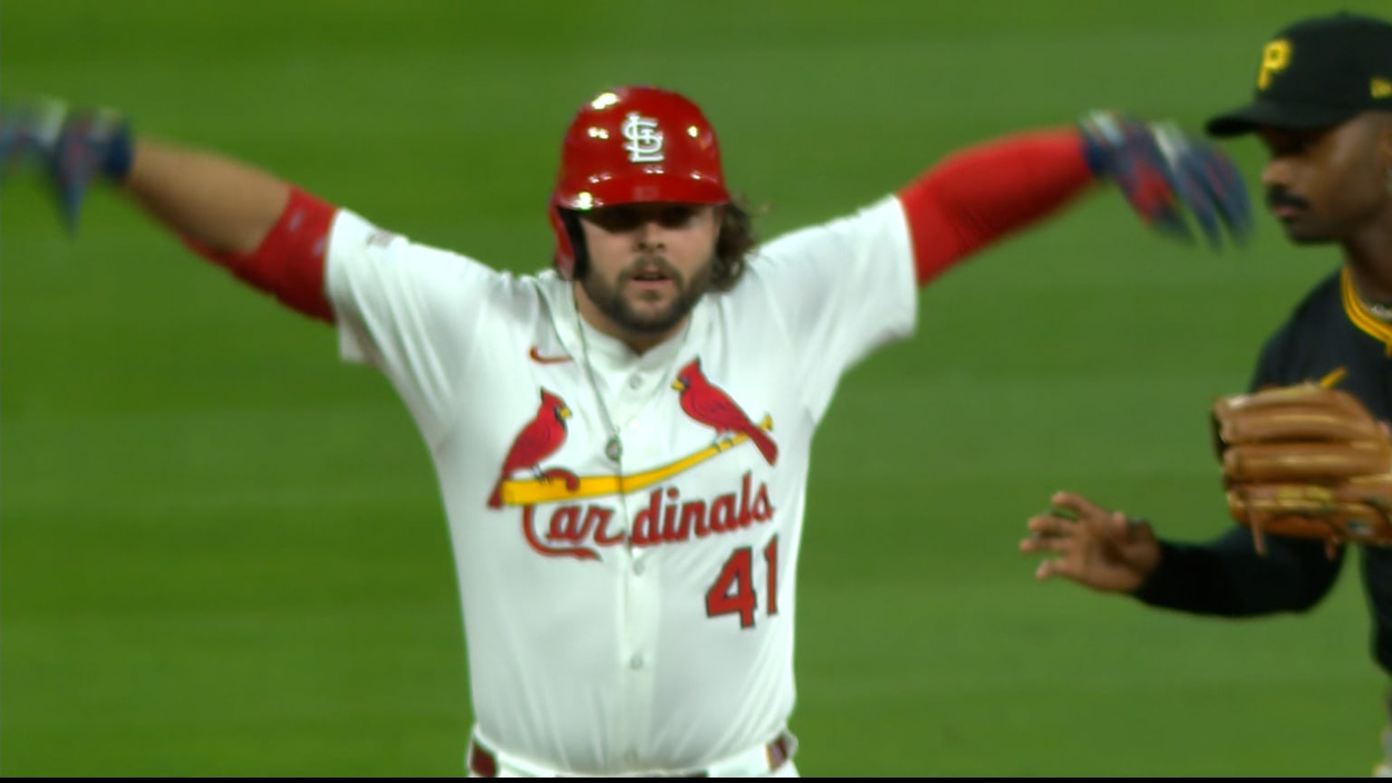 Alec Burleson pega doble de dos carreras | 06/05/2025 | Los Cardenales ...