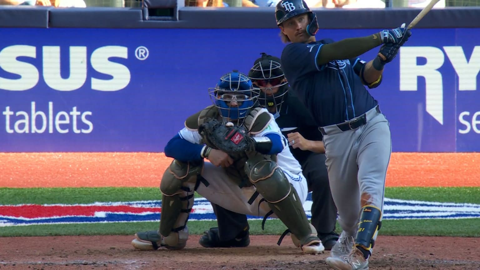 Jonny DeLuca conecta un jonrón de 2 carreras | 18/05/2024 | Los Rays de ...