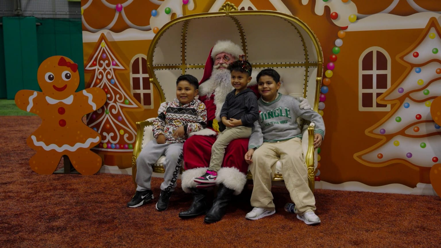 Rangers Youth Academy hosts annual Holiday Party | 12/17/2025 | Texas ...