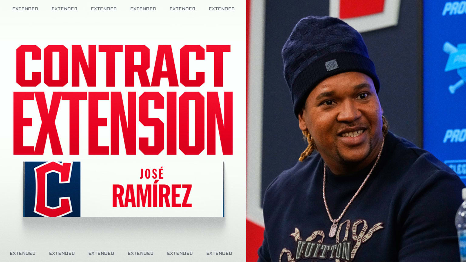 Announcing José Ramírez's contract to stay a Guardian | 01/29/2026 ...