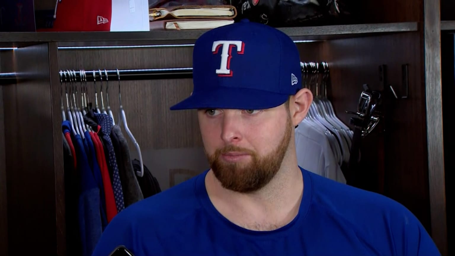 Jordan Montgomery discusses his Game 2 start | 10/28/2023 | Texas Rangers