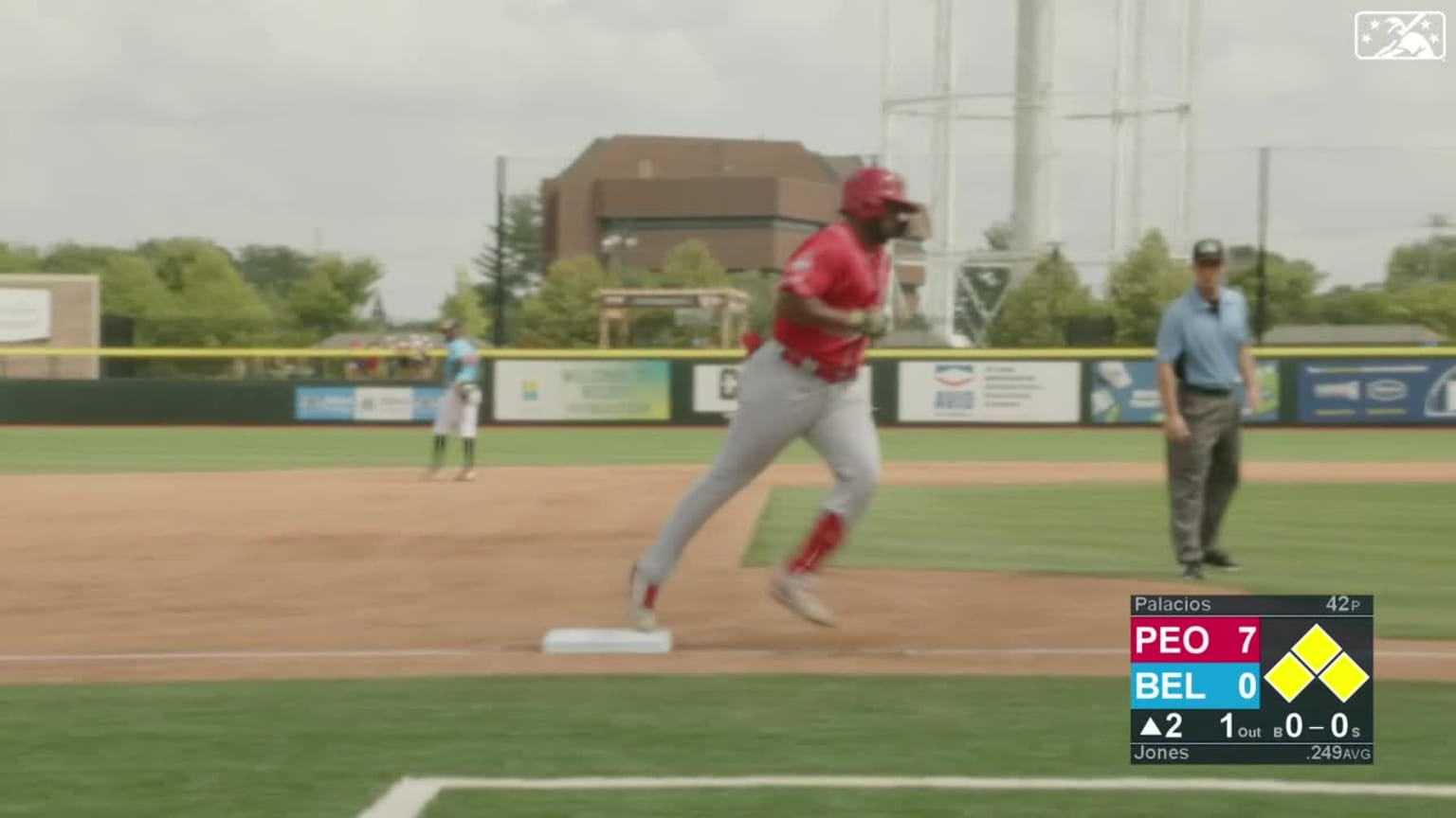 L.J Jones has career day for Peoria | 08/28/2022 | MLB.com