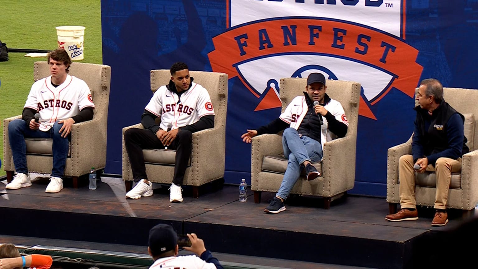 Astros players appear at Fan Fest, speak on 2025 | 01/25/2025 | Houston ...