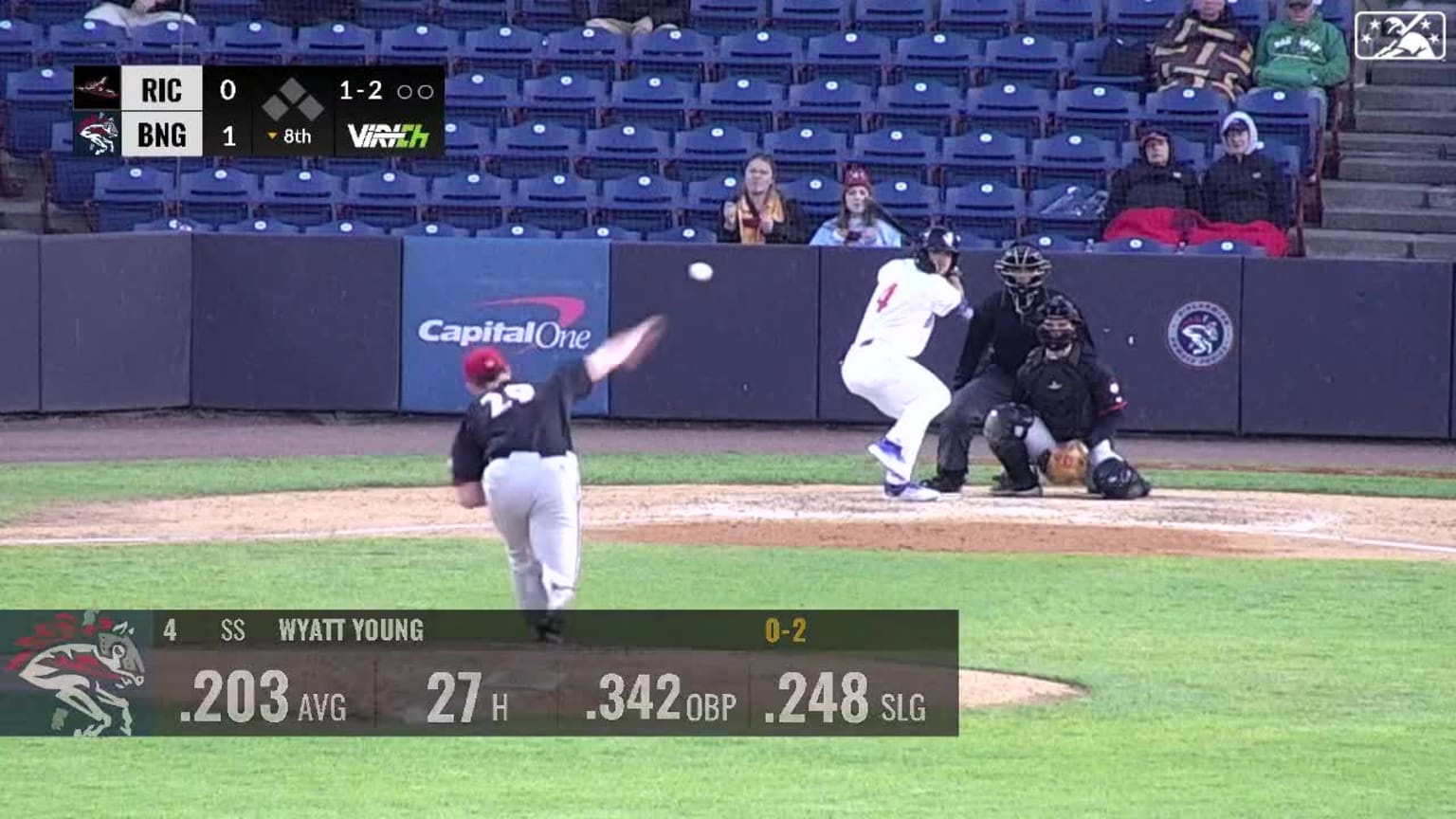 Carson Seymour picks up a strikeout | 05/26/2023 | MLB.com