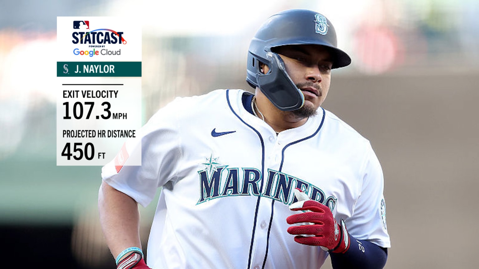 Josh Naylor's 450-foot home run | 08/06/2025 | Seattle Mariners