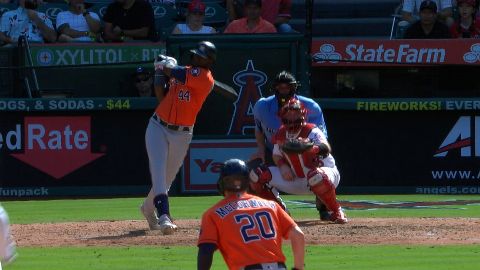 Alvarez plates two on single, adding to Astros lead | 09/04/2022 ...
