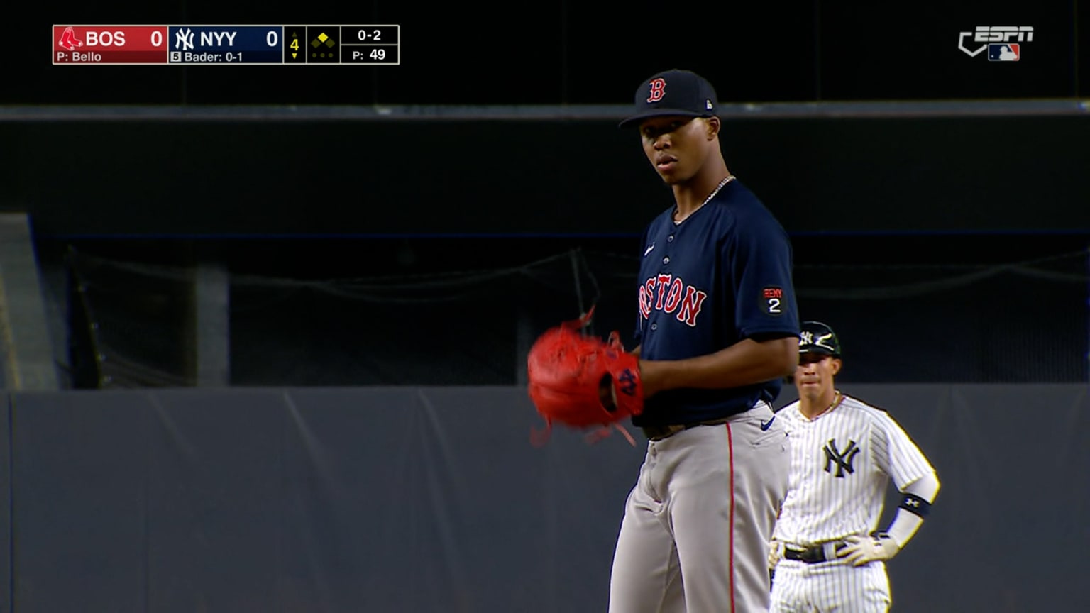 Brayan Bello strikes out four in 6 innings | 09/25/2022 | Boston Red Sox