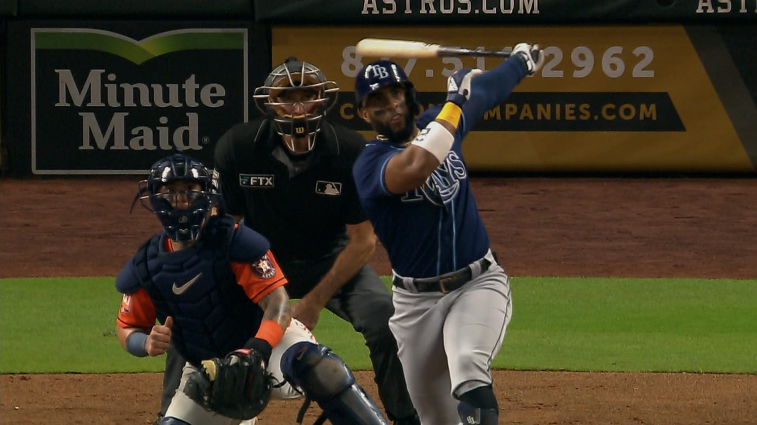 Yandy Díaz drives in two with an RBI double | 09/30/2022 | Tampa Bay Rays