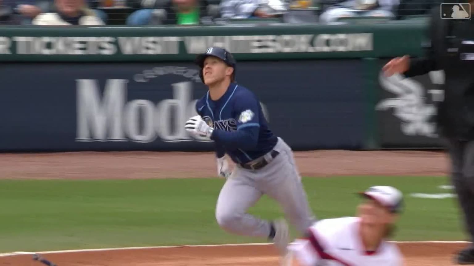 Taylor Walls drills a solo homer in the 4th inning | 04/30/2023 | Tampa ...