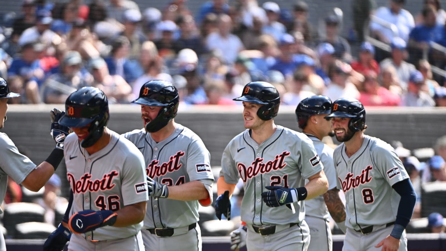 The Tigers bring home six runs in the 6th inning | 07/20/2024 | Detroit ...