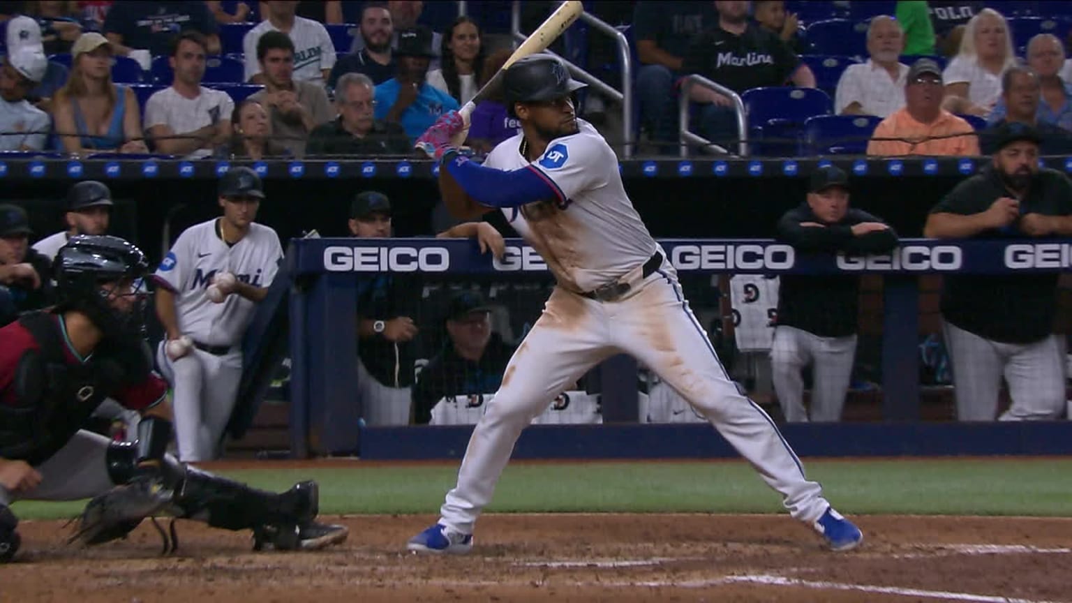 Otto Lopez's RBI double | 08/21/2024 | Miami Marlins