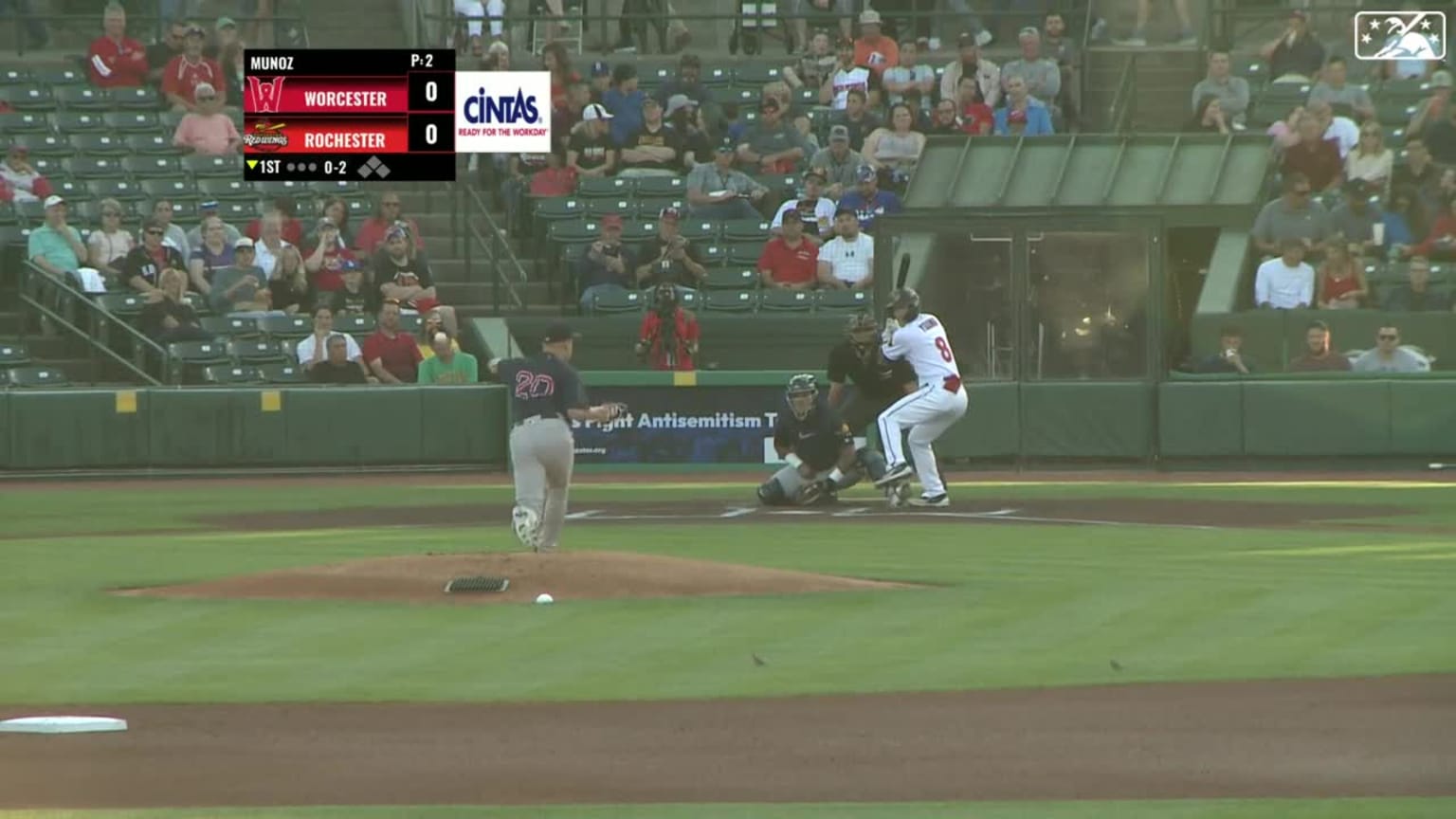 Brandon Walter strikes out a batter in the 1st inning | 08/23/2023 ...