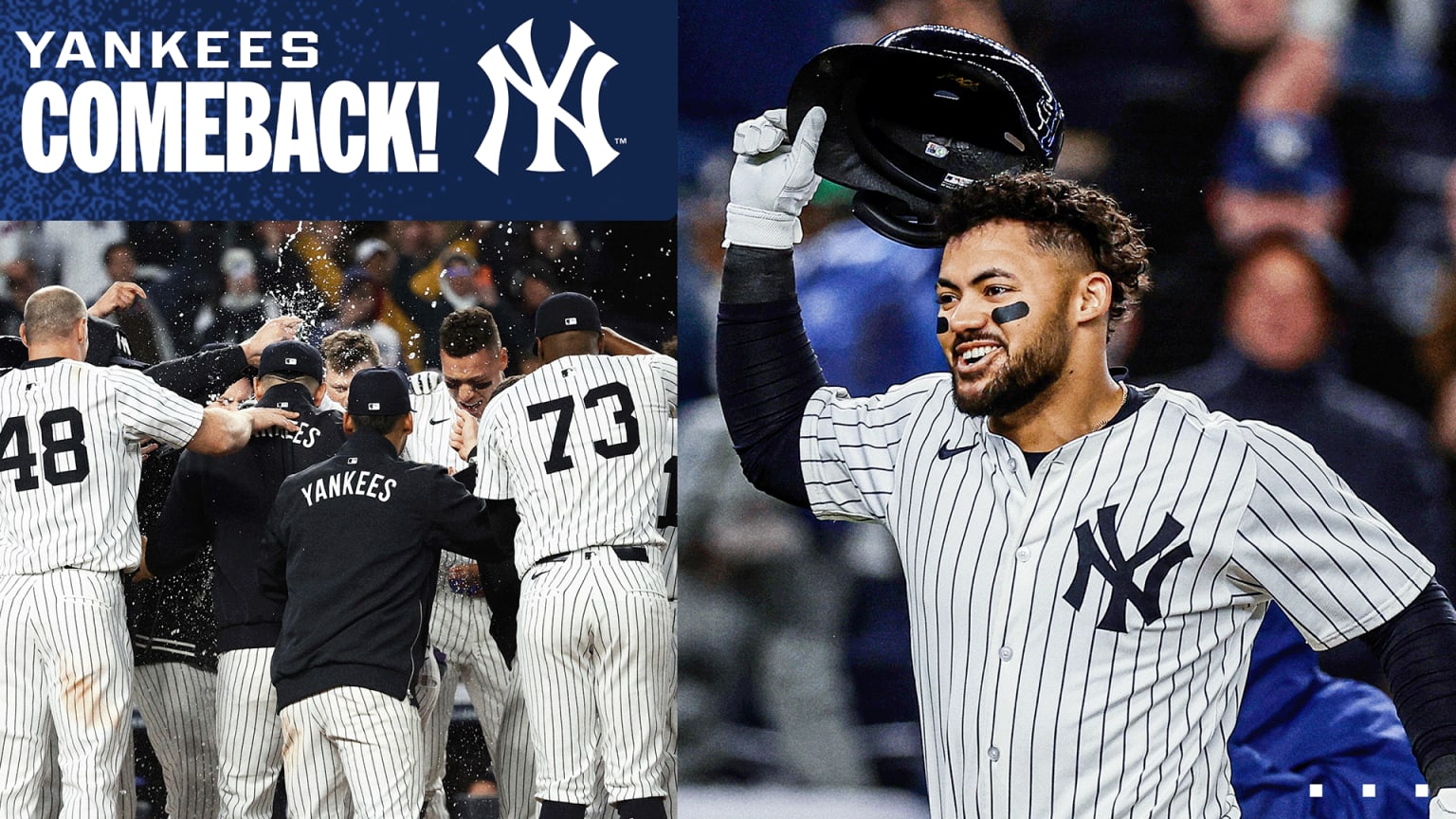 The Yankees spark a late comeback to defeat Rangers | 05/21/2025 | New ...