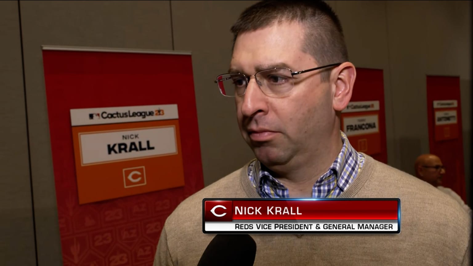 Reds GM Nick Krall previews team's Spring Training | 02/16/2023 ...