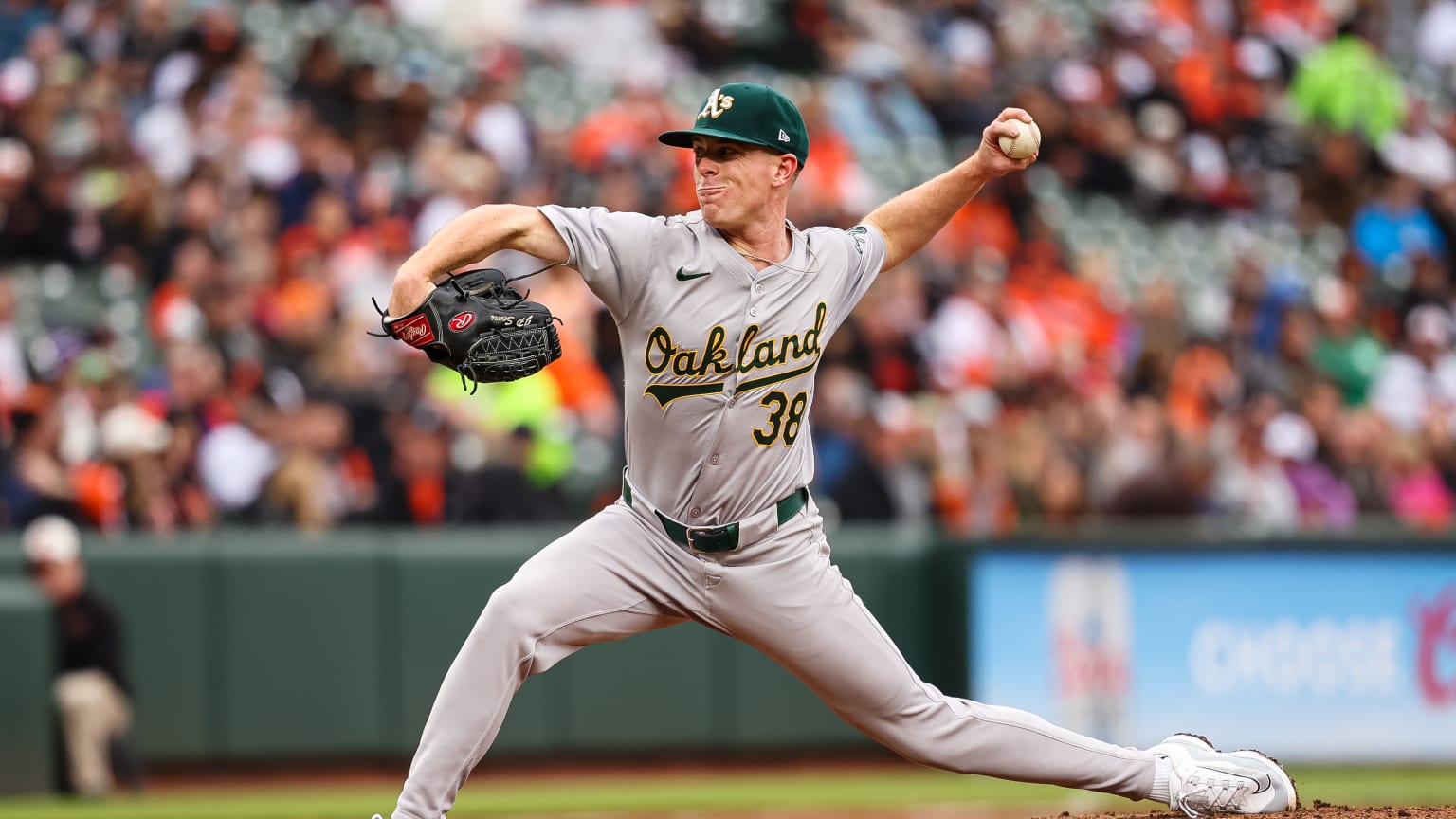 JP Sears strikes out eight against the Orioles | 04/27/2024 | Athletics