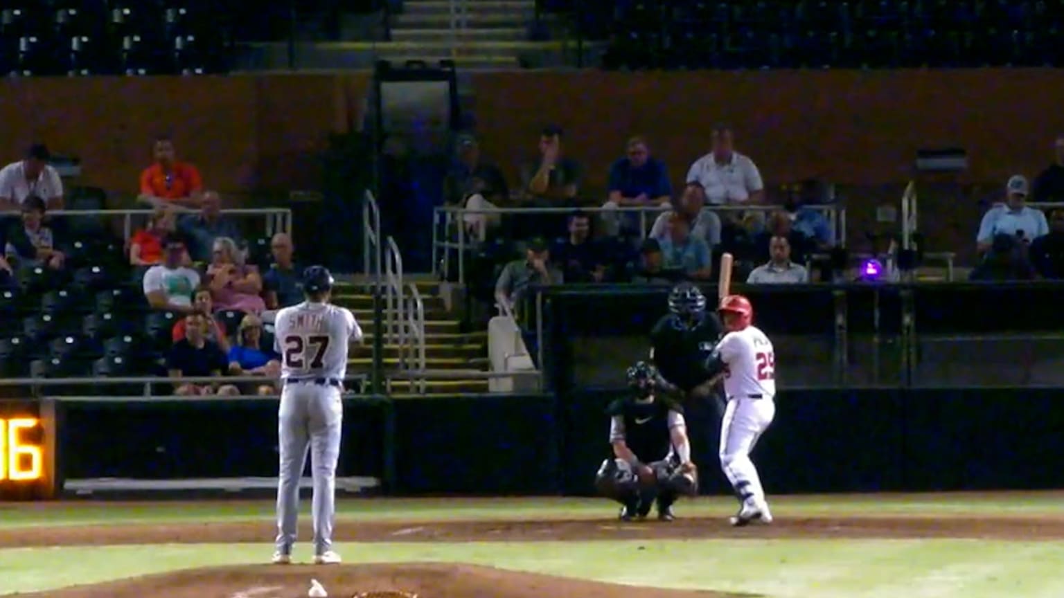 Israel Pineda clubs a solo home run to right field | 10/17/2023 ...