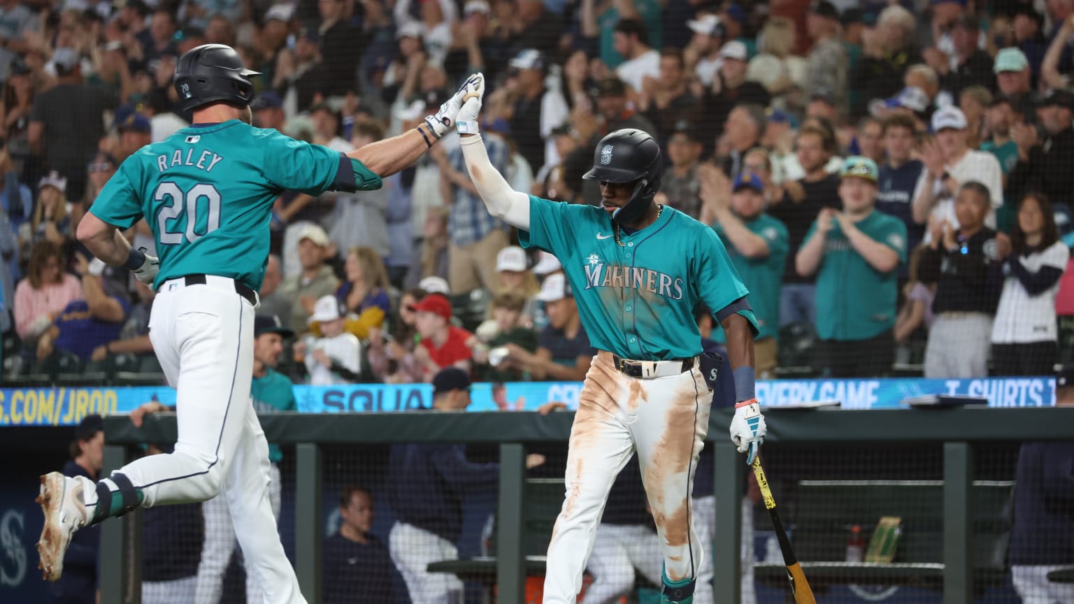Luke Raley's solo home run (5) | 06/01/2024 | Seattle Mariners