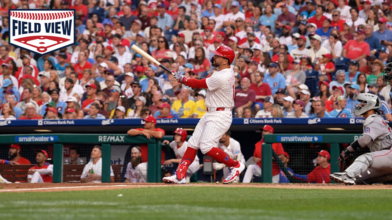 Field View: Kyle Schwarber's solo home run | 07/22/2025 | Philadelphia ...