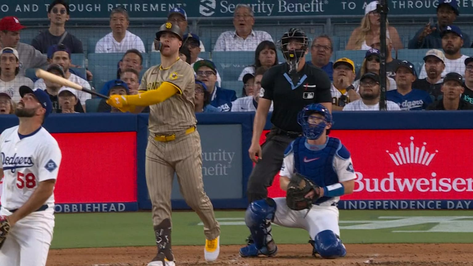 Gavin Sheets' sacrifice fly | 06/17/2025 | San Diego Padres