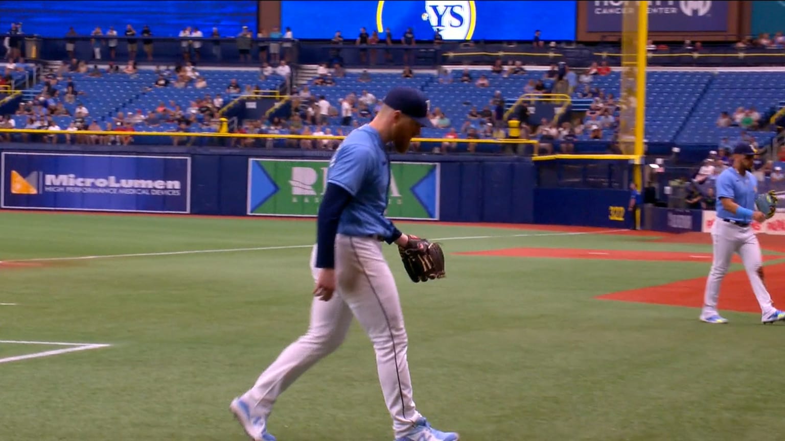 Drew Rasmussen poncha a 9 | 25/08/2022 | Los Rays de Tampa Bay