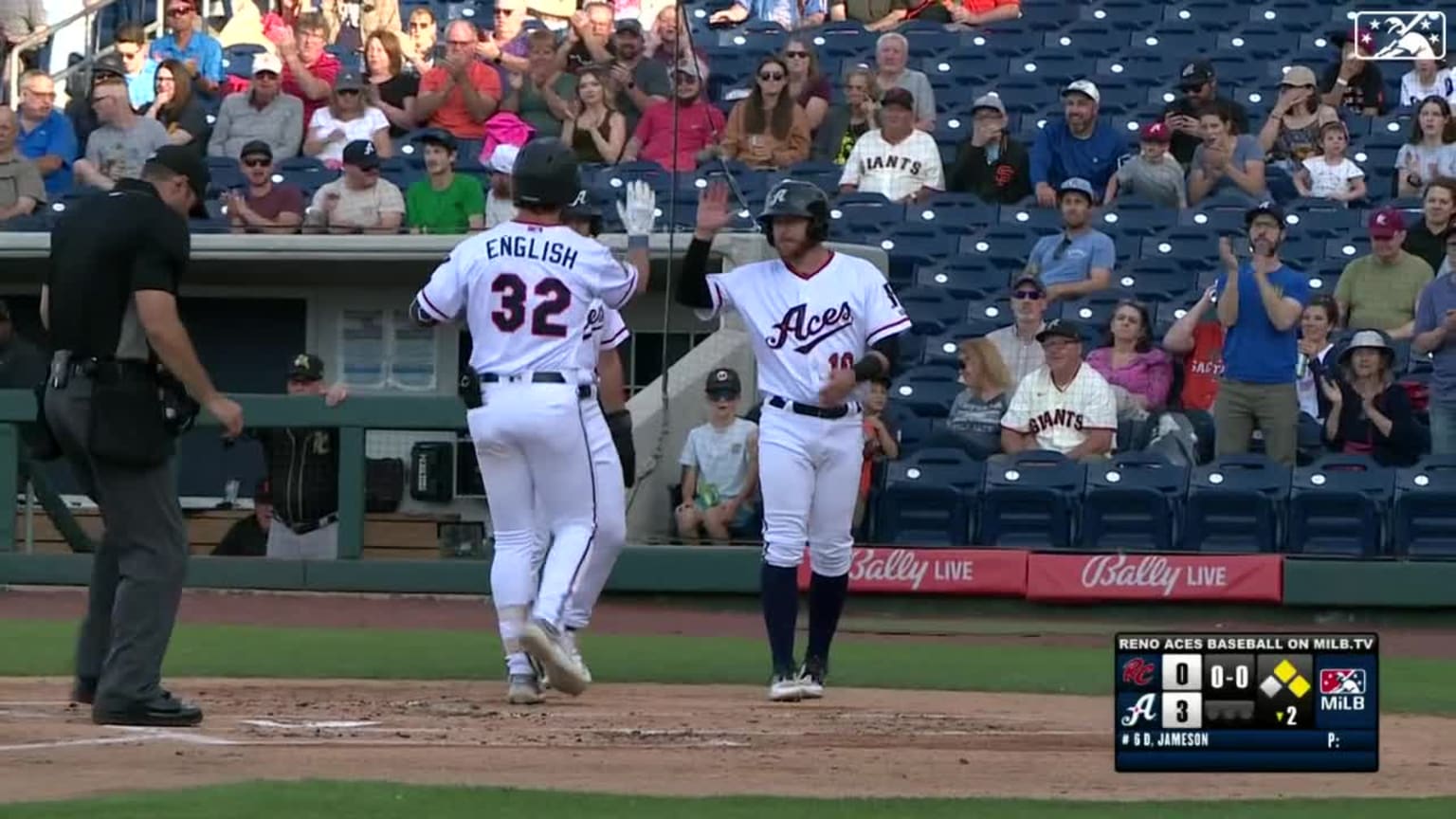 Tristin English clobbers a three-run homer to left | 05/18/2023 ...
