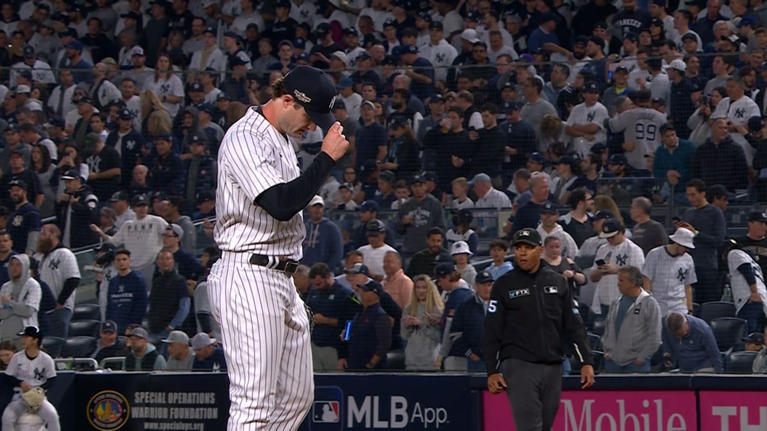 Gerrit Cole strikes out eight in stellar outing | 10/11/2022 | MLB.com