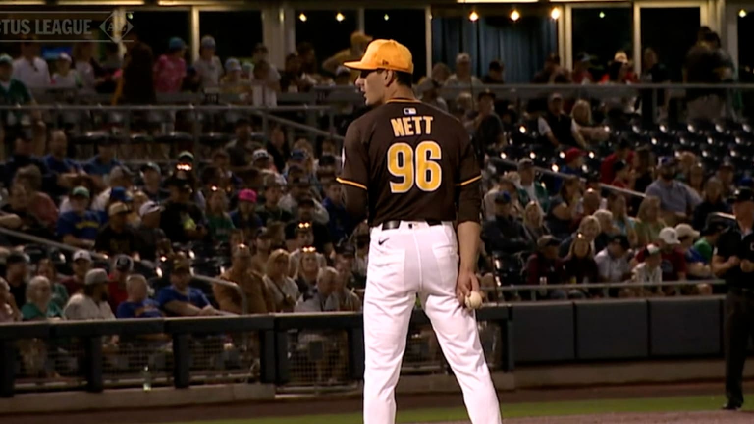Braden Nett records strikeout in spring outing | 02/28/2025 | San Diego ...