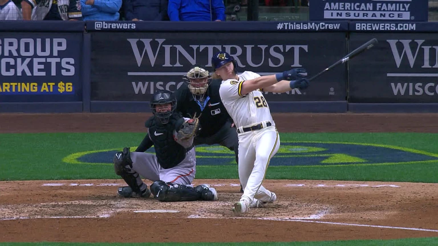 Joey Wiemer lines a walk-off single to left field | 06/06/2023 ...