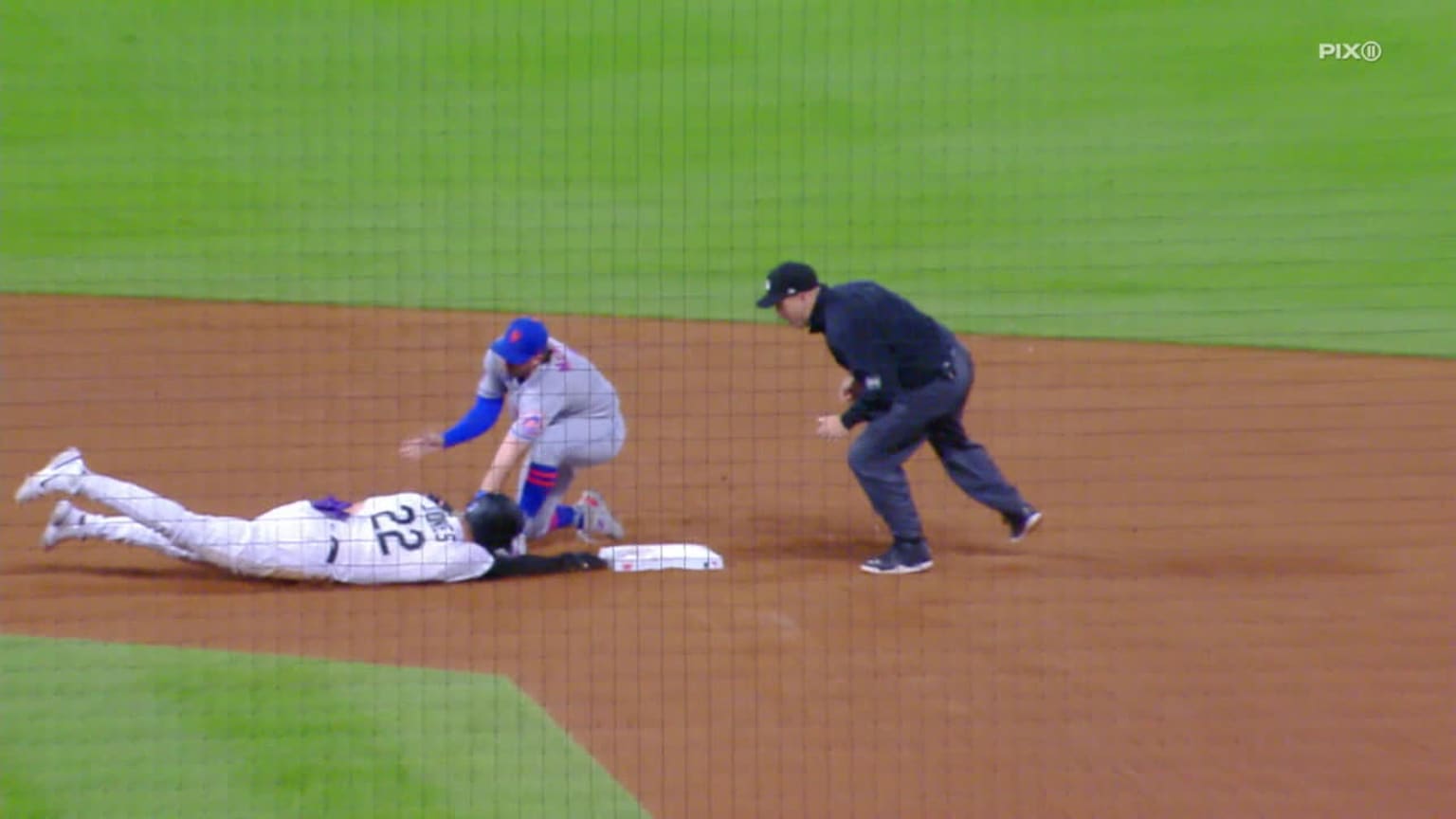 Jeff McNeil nabs Nolan Jones after review in the 9th | 05/26/2023 | San ...