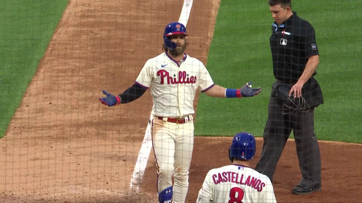 Bryce Harper lines a game-tying home run | 08/23/2023 | Philadelphia Phillies