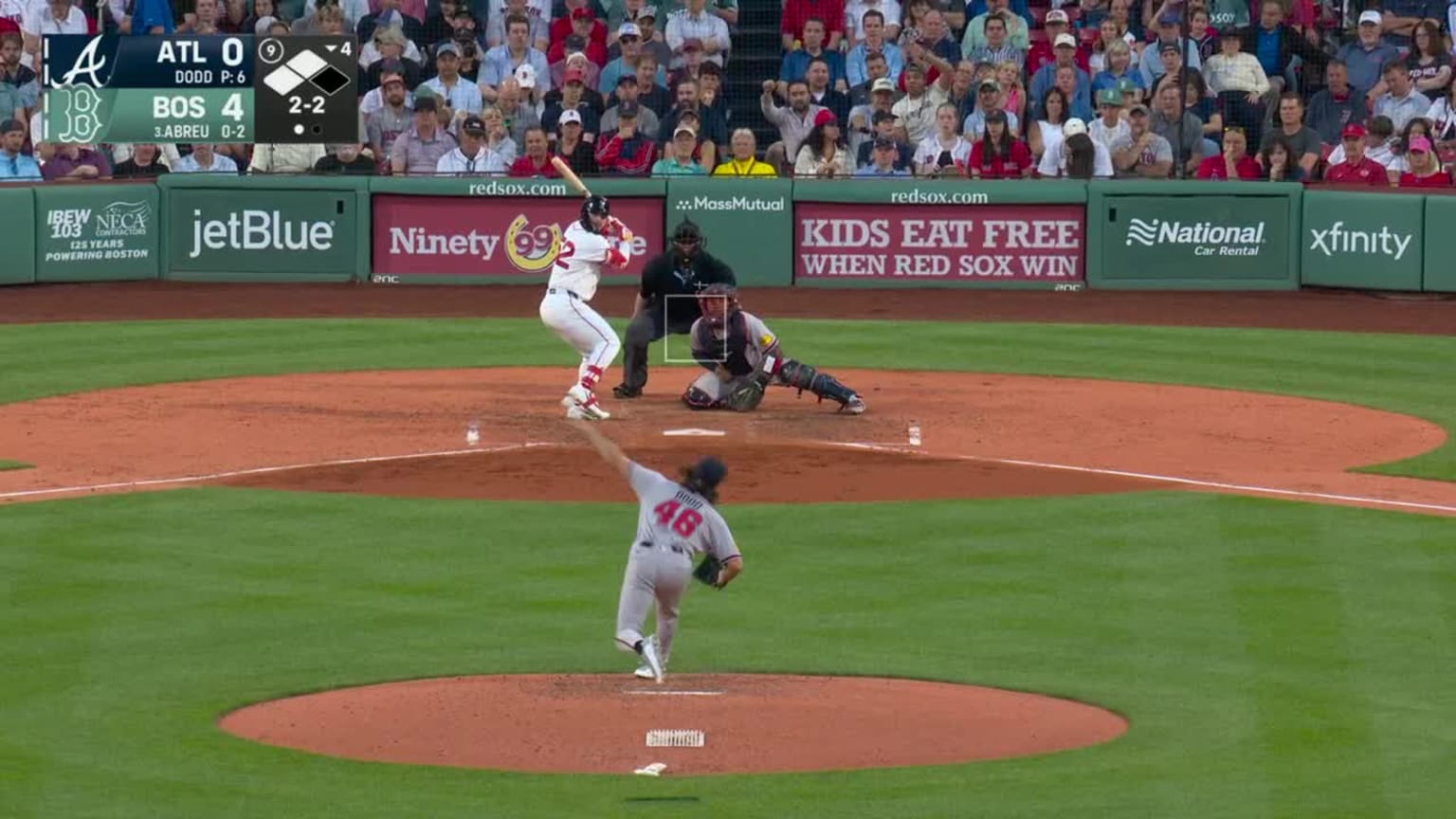 Dylan Dodd In play, run(s) to Wilyer Abreu | 05/27/2026 | MLB.com