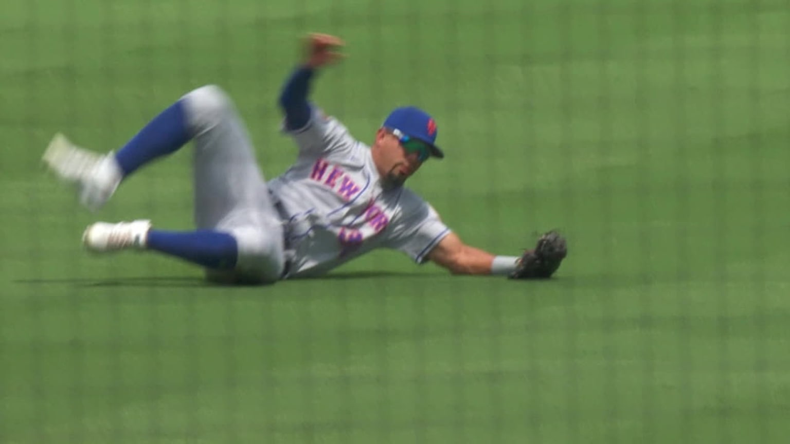 Rafael Ortega makes a slick sliding catch | 08/20/2023 | New York Mets