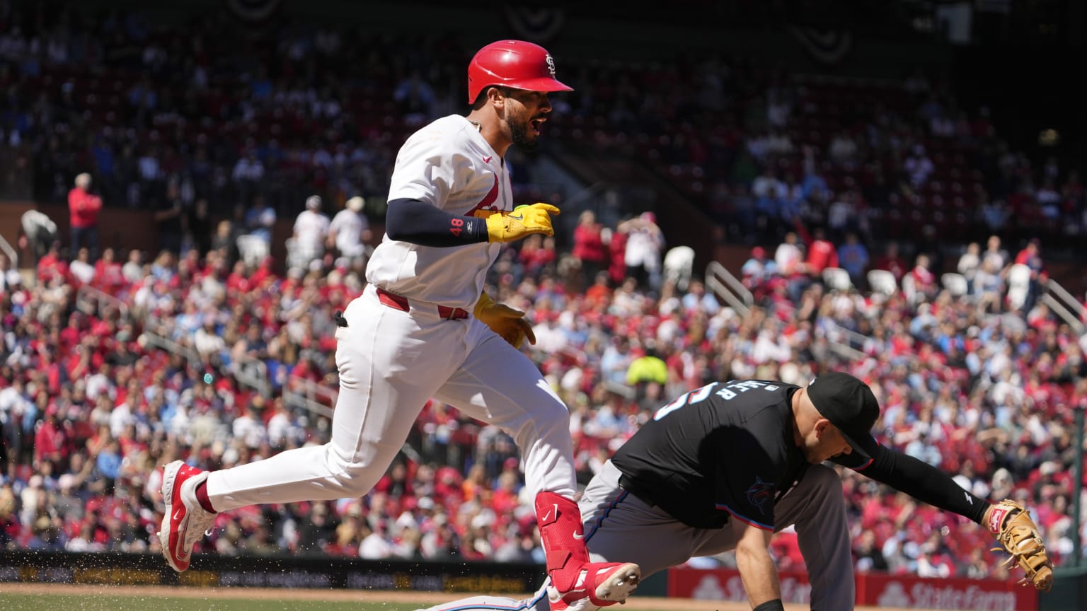 Iván Herrera's RBI infield single | 04/06/2024 | St. Louis Cardinals