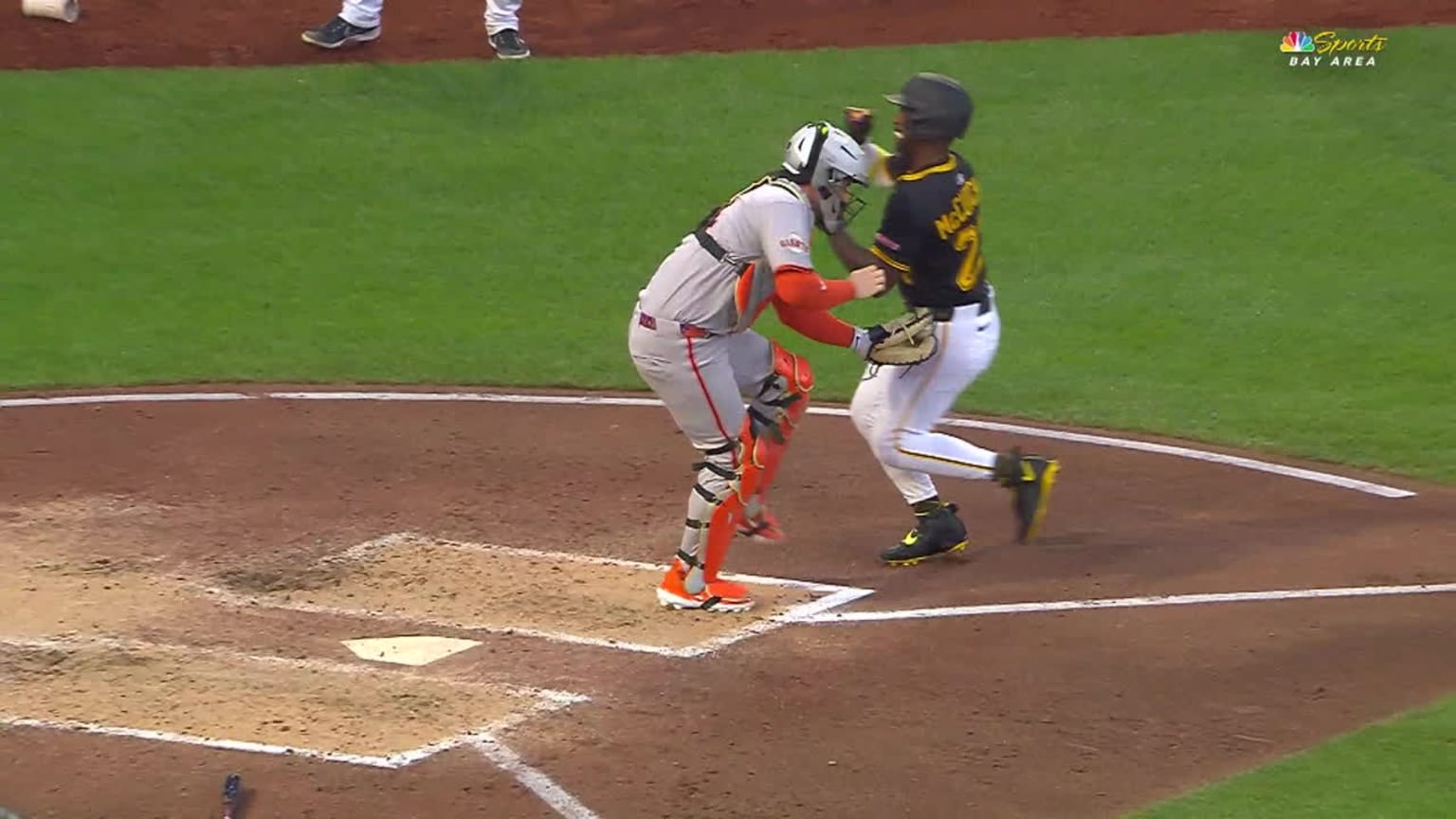 Rafael Devers nabs Andrew McCutchen at home | 08/04/2025 | San ...