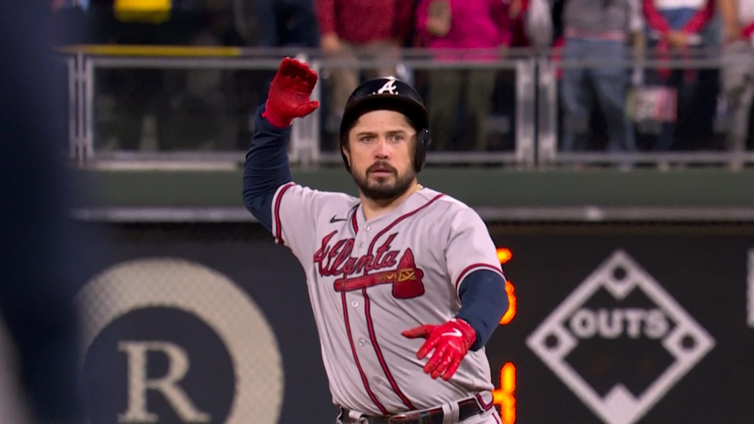 Travis d'Arnaud hits a pair of doubles in Game 3 | 10/14/2022 | Atlanta ...