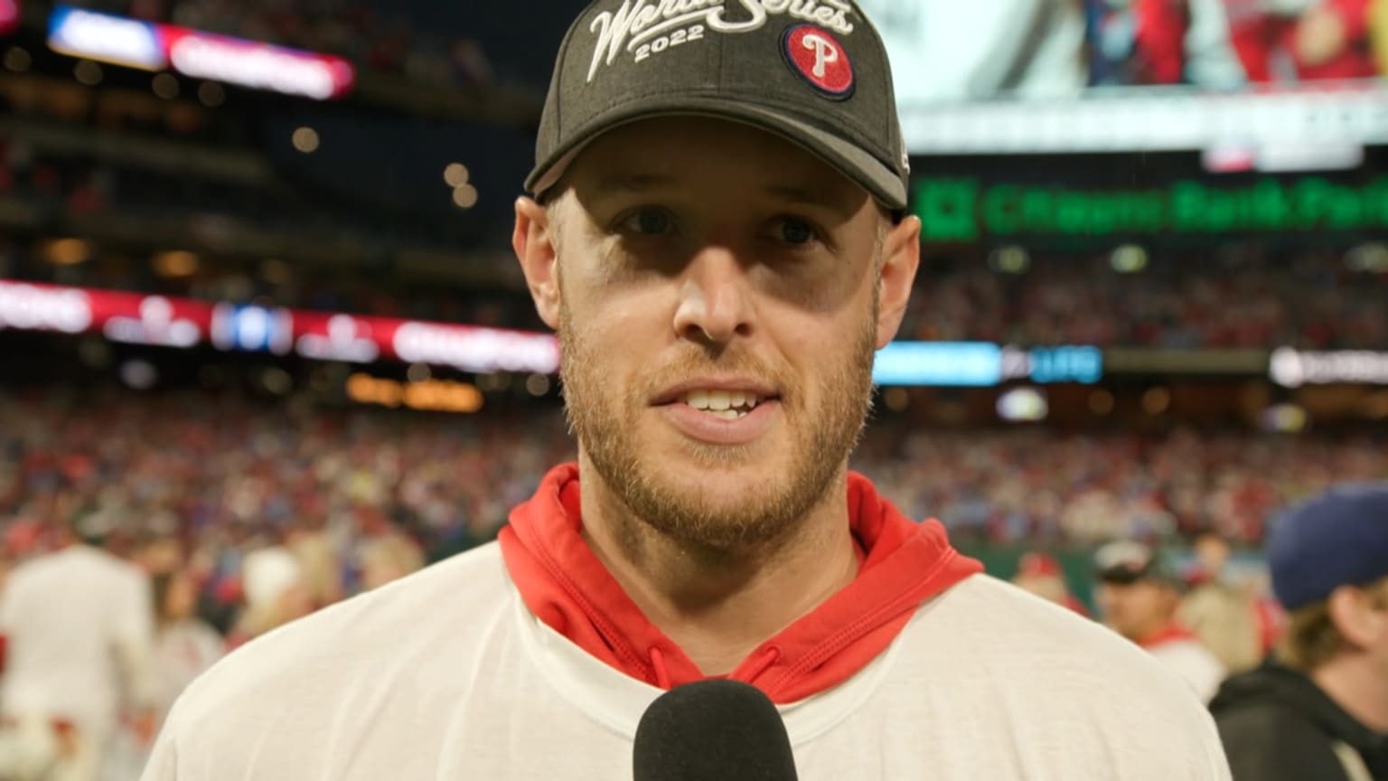 Zach Wheeler on advancing to the World Series | 10/24/2022 ...