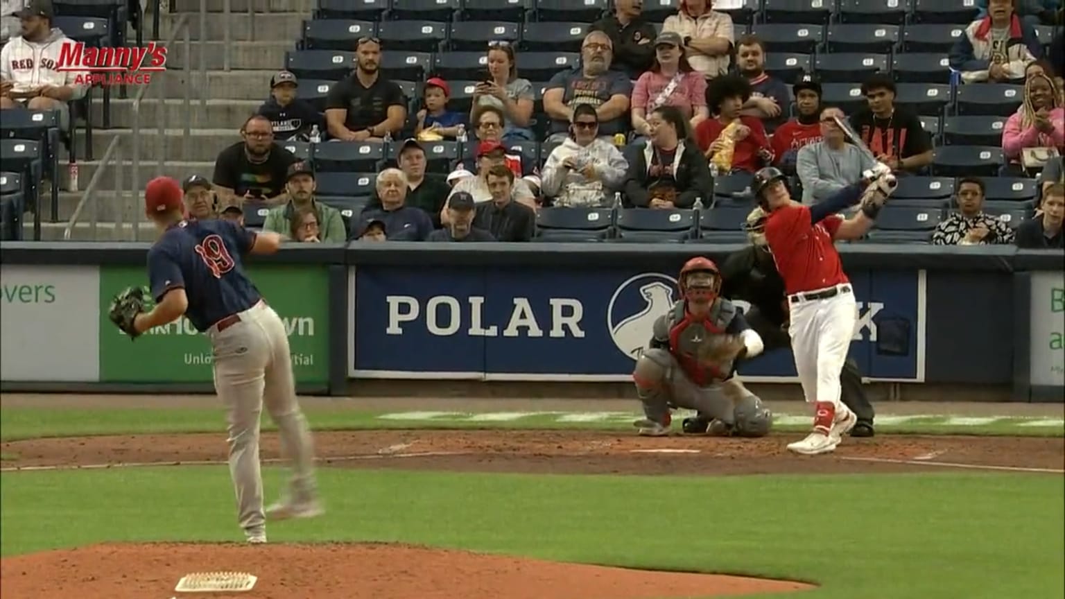 Bobby Dalbec crushes a long home run to the tracks | 06/21/2023 ...