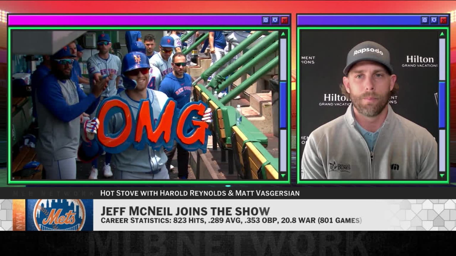 Jeff McNeil on playing golf, expectations for Mets | 01/28/2025 | New ...