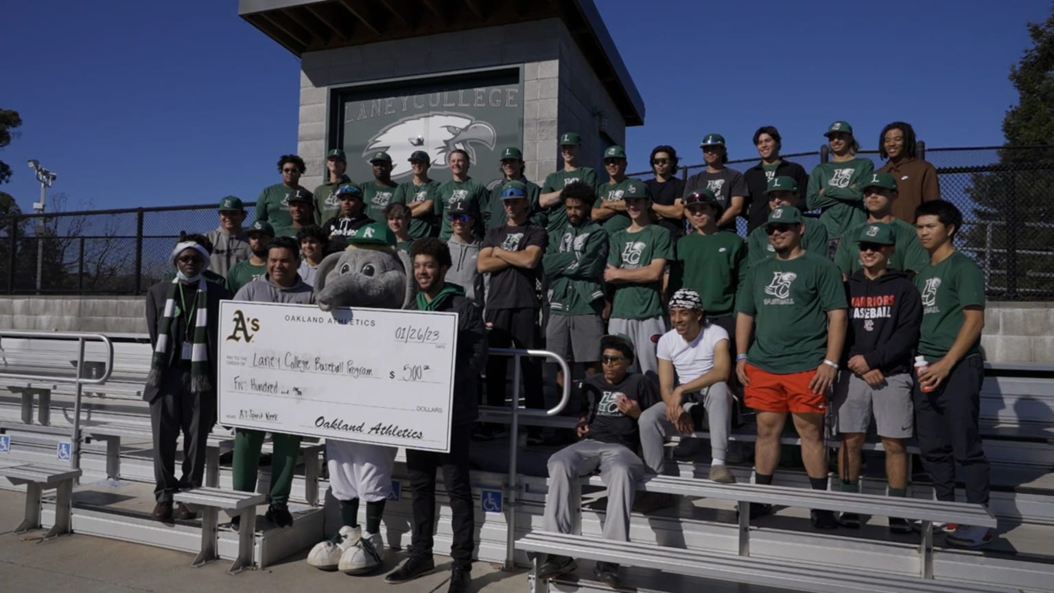 Athletics Spirit Week continues at Laney College | 01/27/2023 | MLB.com