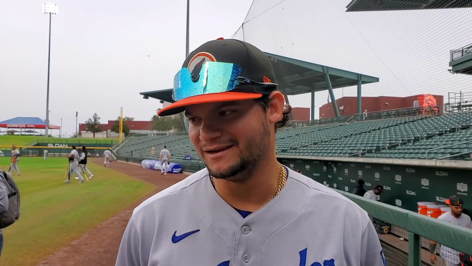 Andy Pages on going deep against Solar Sox and more | 11/10/2022 | Los ...