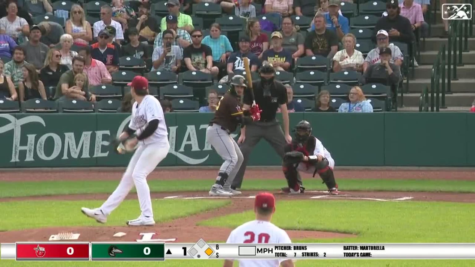 Chris Newell lays out to make diving catch | 07/15/2023 | MLB.com