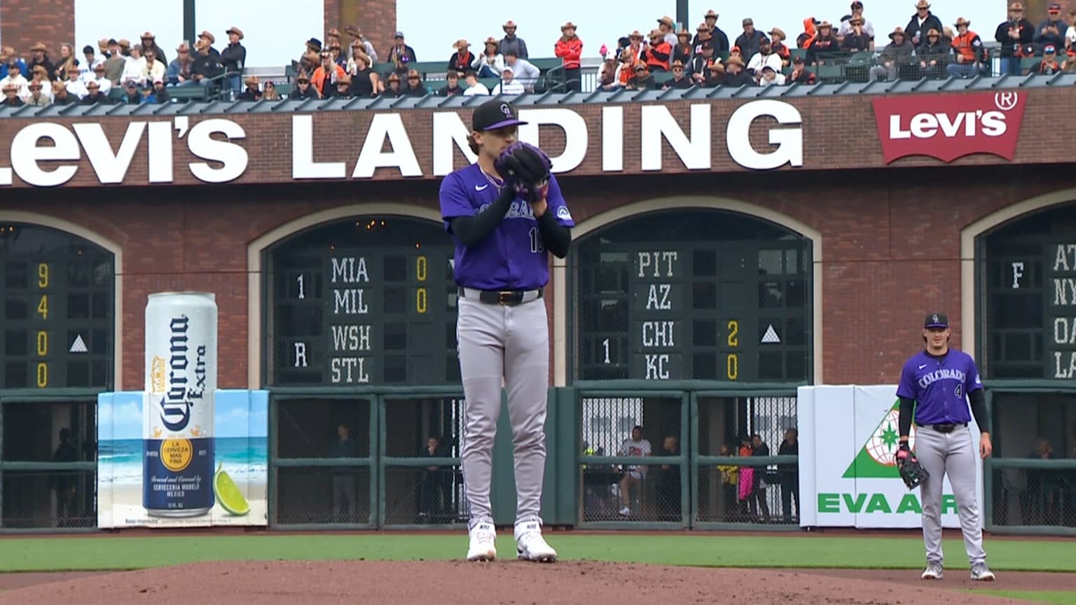 Ryan Feltner strikes out six against the Giants | 07/27/2024 | Colorado ...