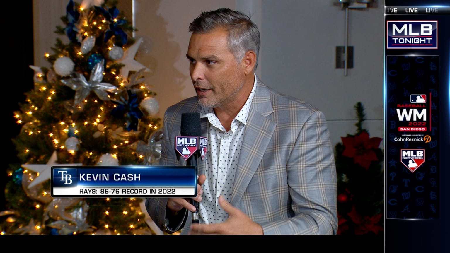 Kevin Cash on entering 9th season as Rays manager | 12/07/2022 | Tampa Bay Rays