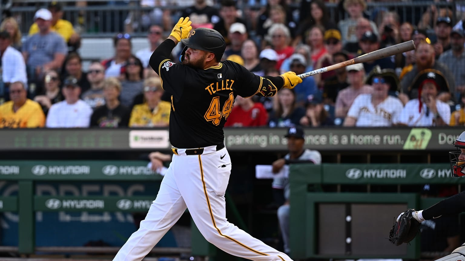 Rowdy Tellez's two-run single | 06/08/2024 | Pittsburgh Pirates