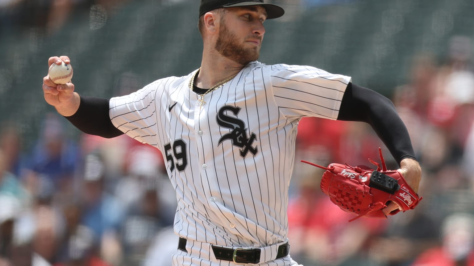 Sean Burke strikes out seven over 5 1/3 innings | 06/19/2025 | Chicago ...