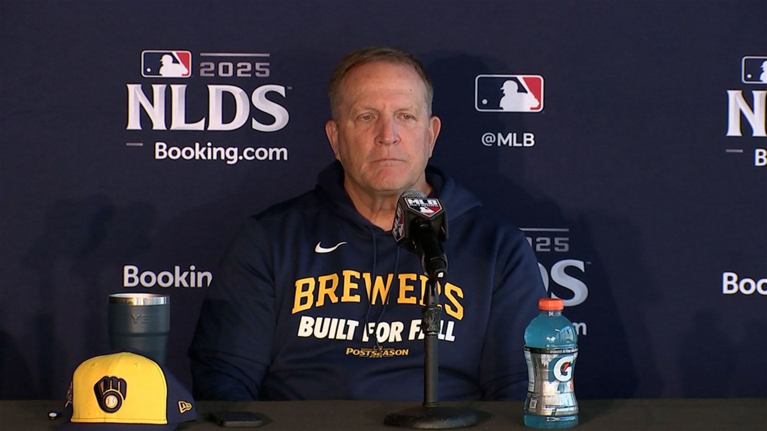 10/8/25: Brewers Press Conference | 10/08/2025 | MLB.com