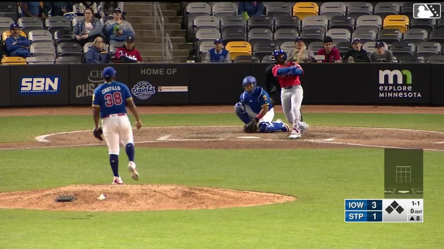 Alexander Canario's solo homer | 04/11/2024 | Chicago Cubs