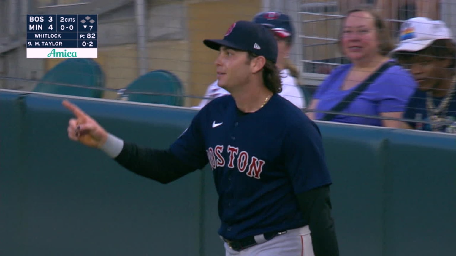 Casas and Whitlock combine to make a nice play | 06/21/2023 | Boston ...