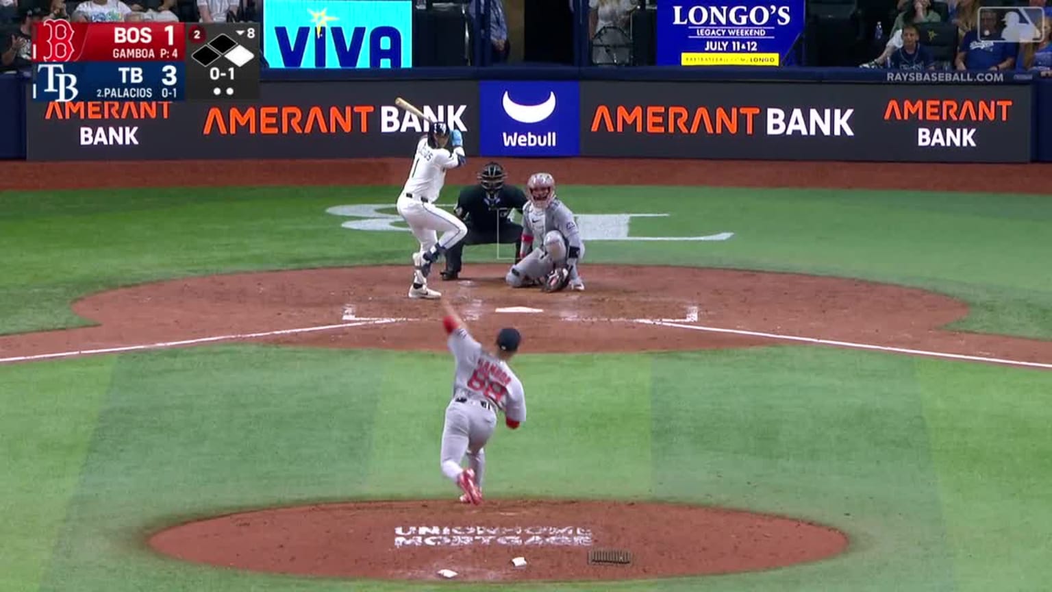 Alec Gamboa Ball to Richie Palacios | 06/08/2026 | MLB.com