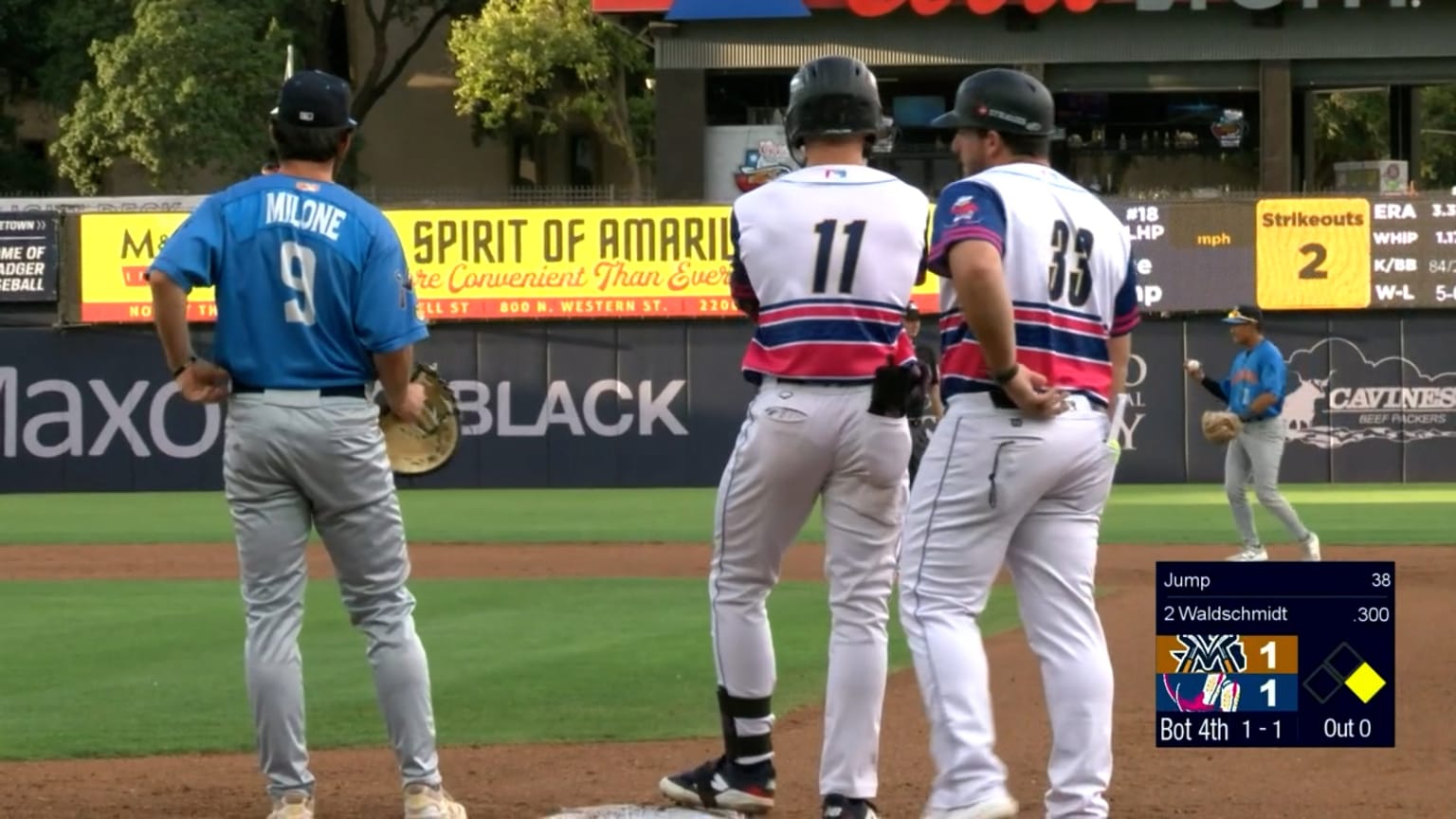 Ryan Waldschmidt delivers a three-hit performance | 09/10/2025 ...